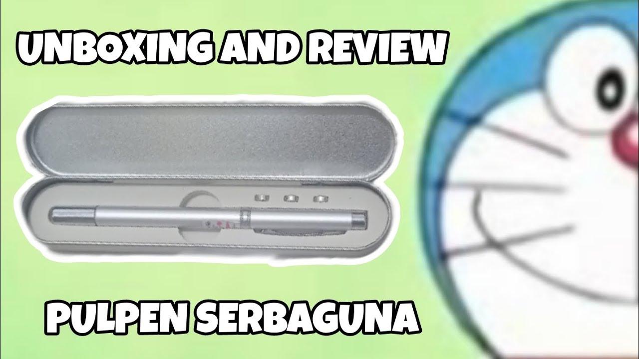 BISA BERSAING DENGAN ALAT DORAEMON ||| Unboxing Dan Review Pulpen ...