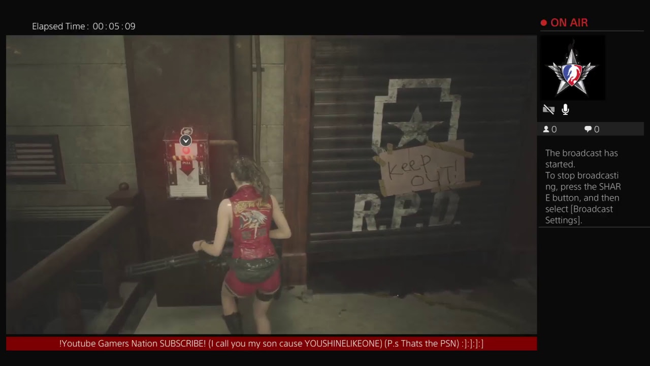 Resident Evil 2 1st Run - Claire A Mini Machine Gun Unlimited Ammo ...