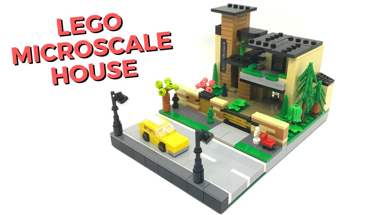 LEGO Modern VILLA MOC - YouTube