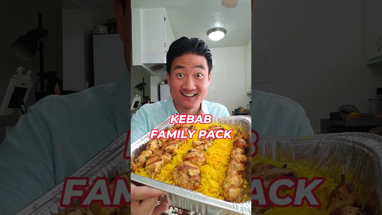 Crazy Mediterranean Family Pack at the Kebab Shop! - YouTube