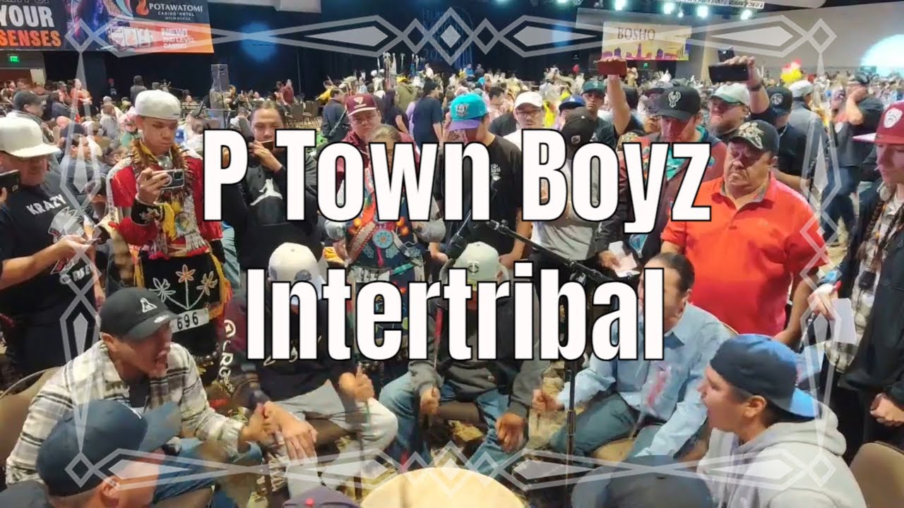 P Town Boyz Singers - 2023 Hunting Moon Pow Wow - Powwows.com - YouTube
