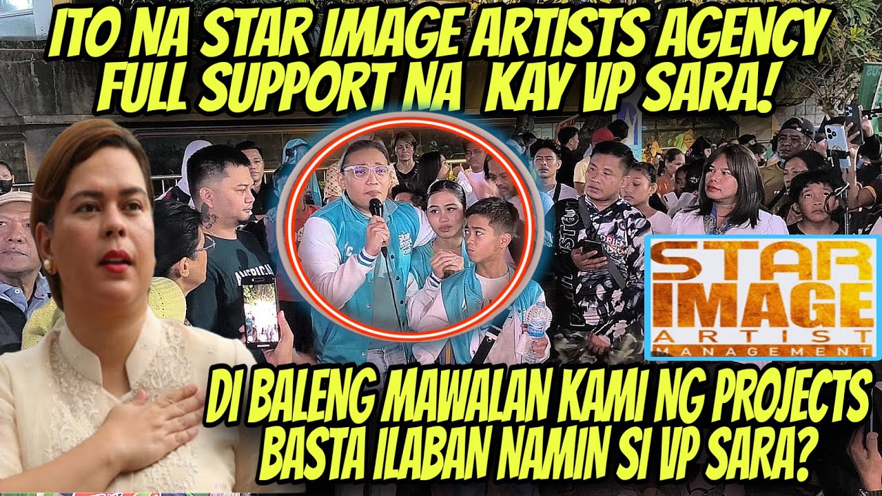 HALA STAR IMAGE ARTIST IPINAGLABAN SI VP SARA DI BALI MAWALAN NG PROJECTS BASTA PARA KAY VP SARA ...