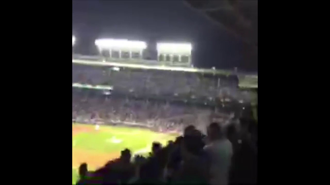 Chicago Cubs Grand Slam NLCS Game 1 2016 Live in Wrigley Field - Miguel ...