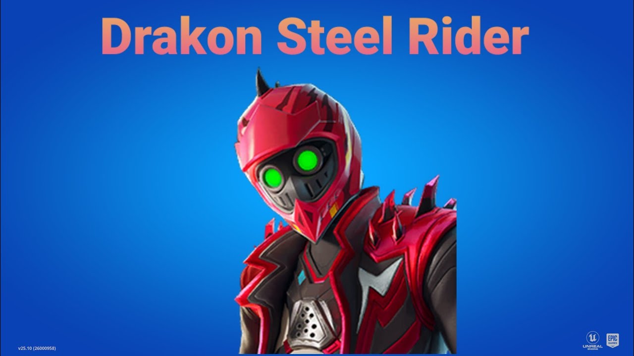 Drakon Steel Rider Skin Combo | Fortnite - YouTube