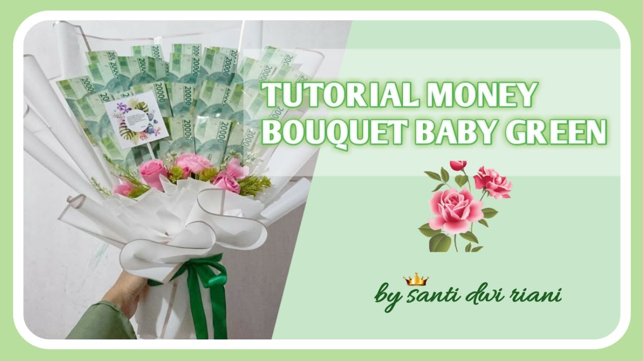 Simple Money Bouquet Tutorial||Buket Uang 20 Ribuan - YouTube
