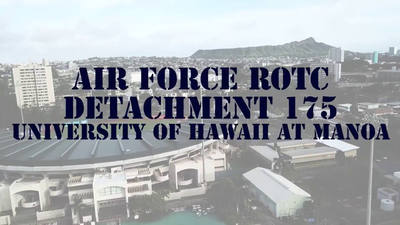 Air Force ROTC Det 175 - U.H. Mānoa - YouTube