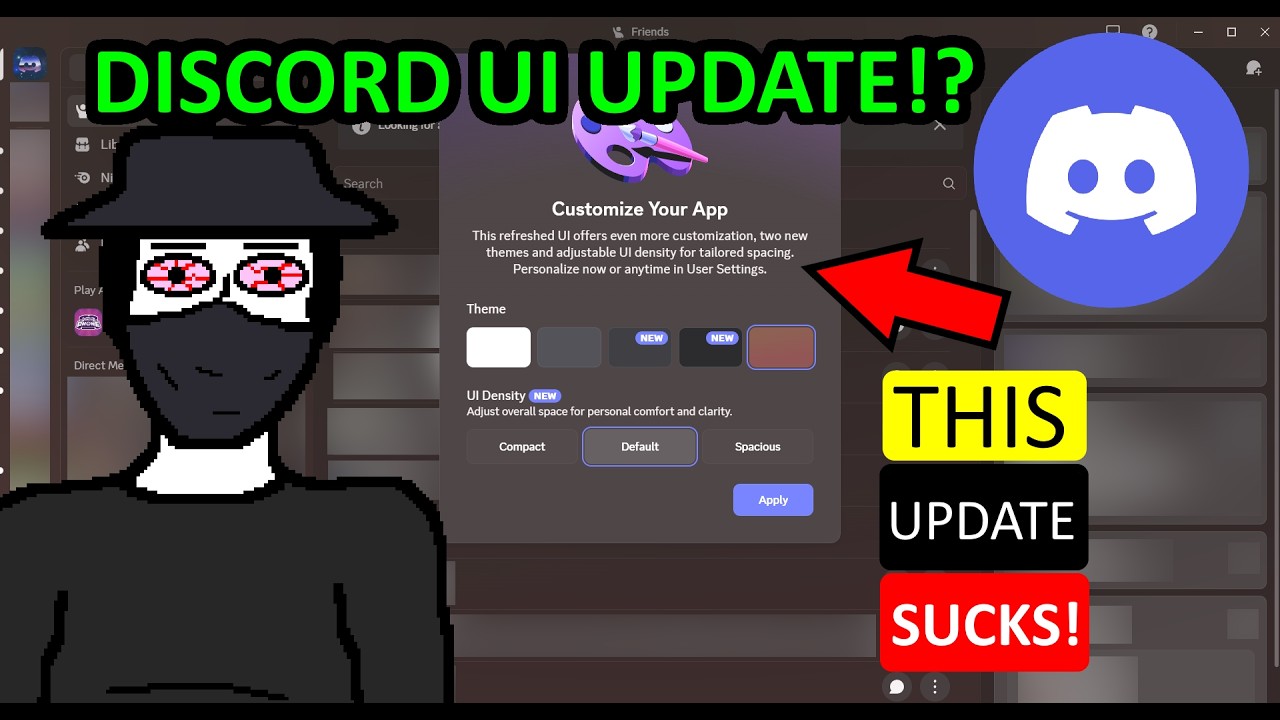 Discord Made A TERRIBLE UI Update And I'm Mad - YouTube