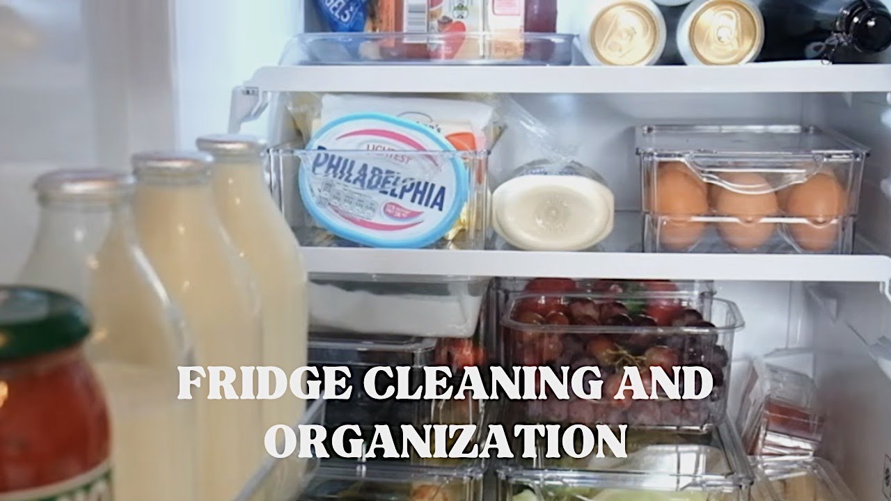 Clean and Organize the Fridge with Me | Amazon Fridge Organizers ...