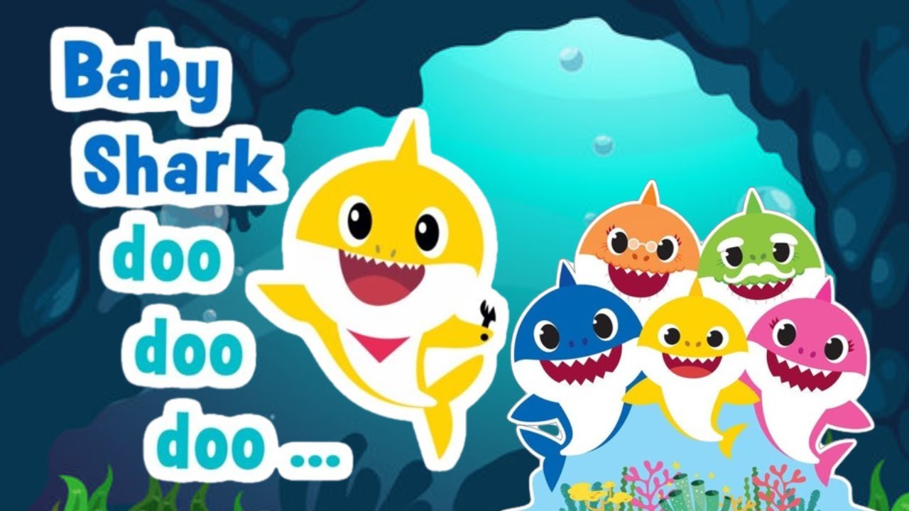 Baby Shark doo doo doo doo | Baby Shark Nursery Rhymes for kids| # ...