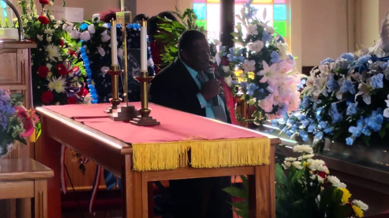 Kenneth Faison Celebrating Of Life Bro Connie Ray Shine Remarks - YouTube