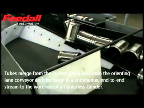 Bi-directional Orienting Conveyor - YouTube