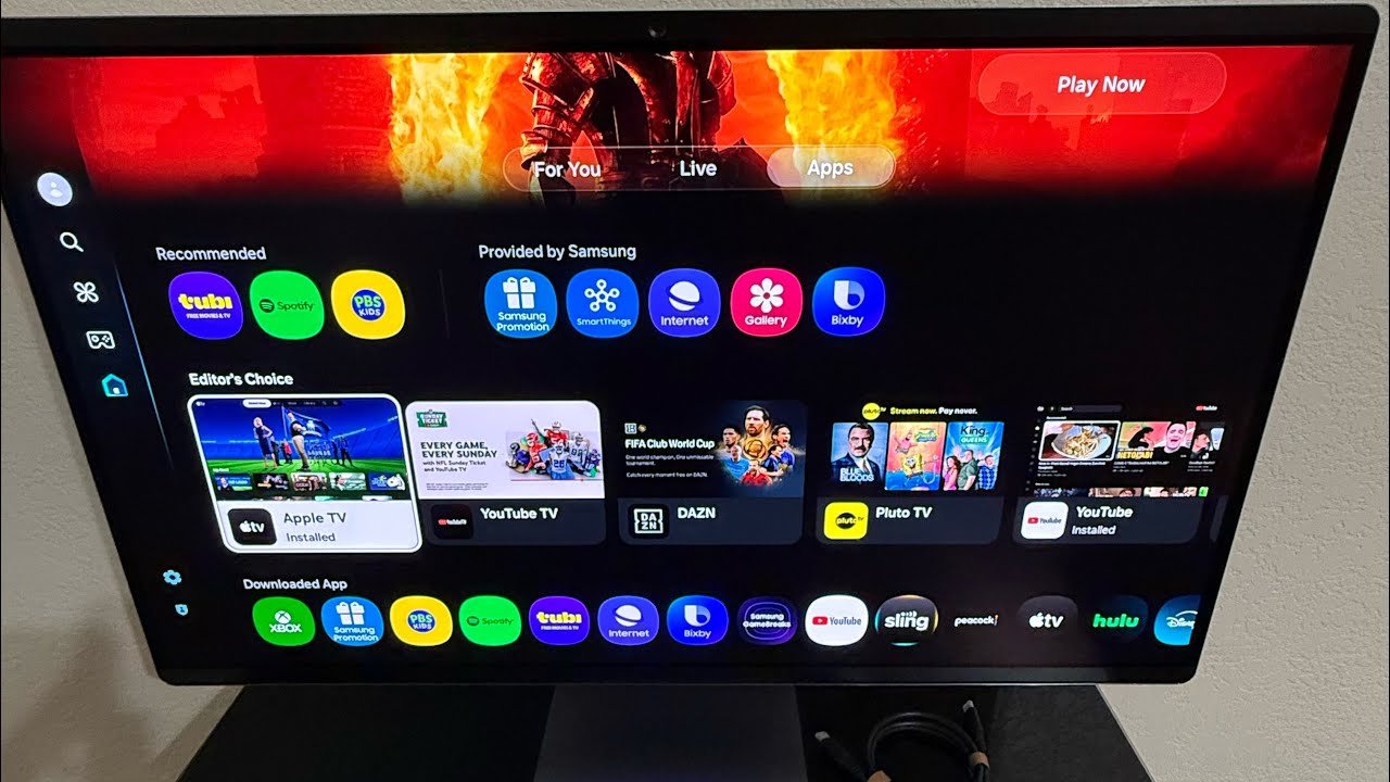 Samsung M9 Smart OLED Monitor - unboxing - YouTube