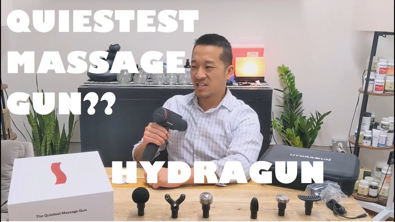 Hydragun! Quietest Massage Gun 2022 - YouTube