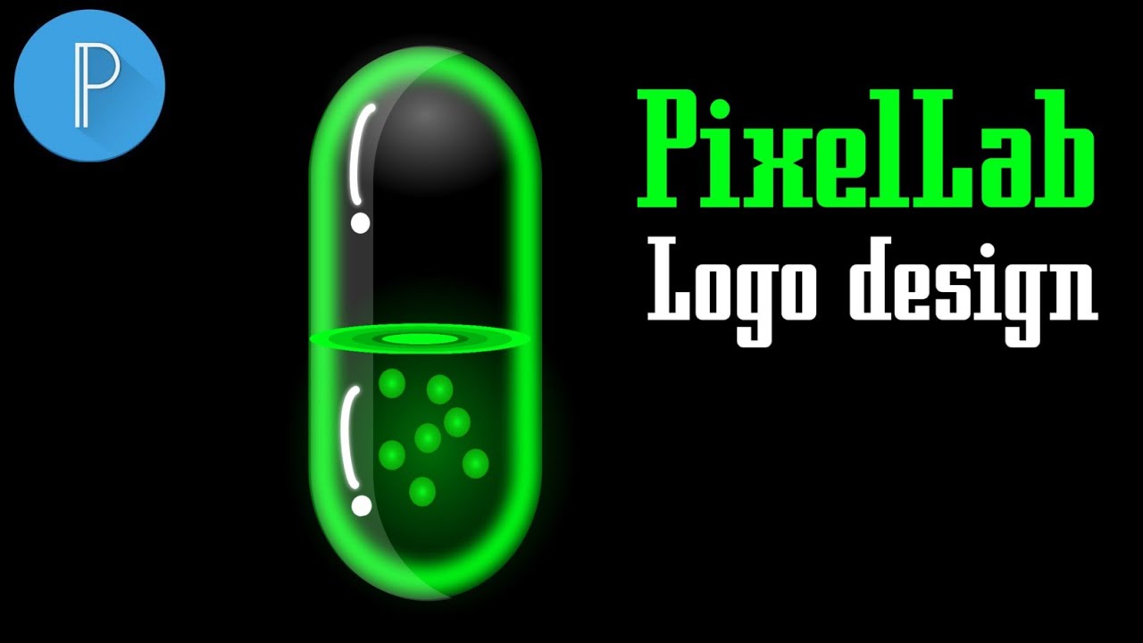 Tutorial PixelLab terbaru/ tutorial design/ PixelLab logo design - YouTube