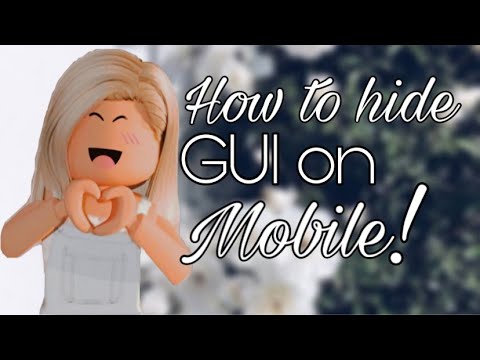How to hide GUI on mobile! - YouTube