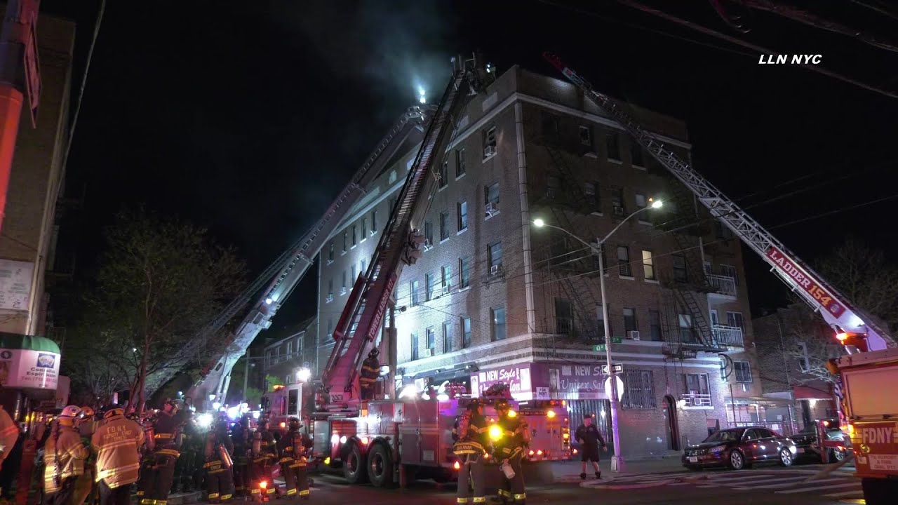 2 Alarm Fire Queens - YouTube