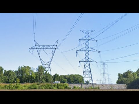 power lines in Indiana part 9 - YouTube