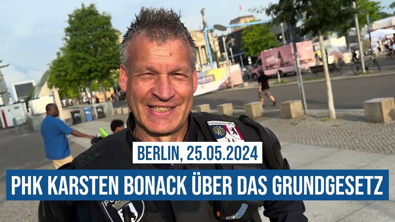 25.05.2024 Berlin Demokratiefest Der Held vom Reichstag am 29.08.2020 ...