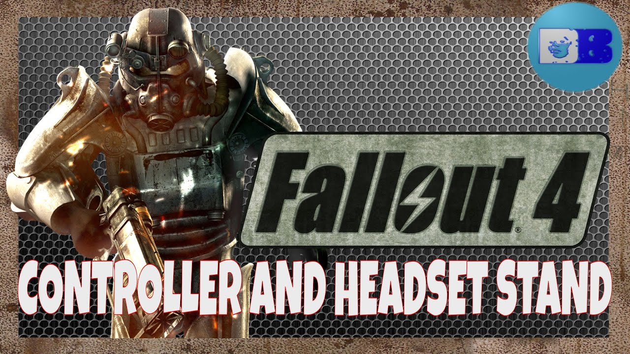 Fallout 4 Xbox One/PS4 Controller and Headset Stand - YouTube