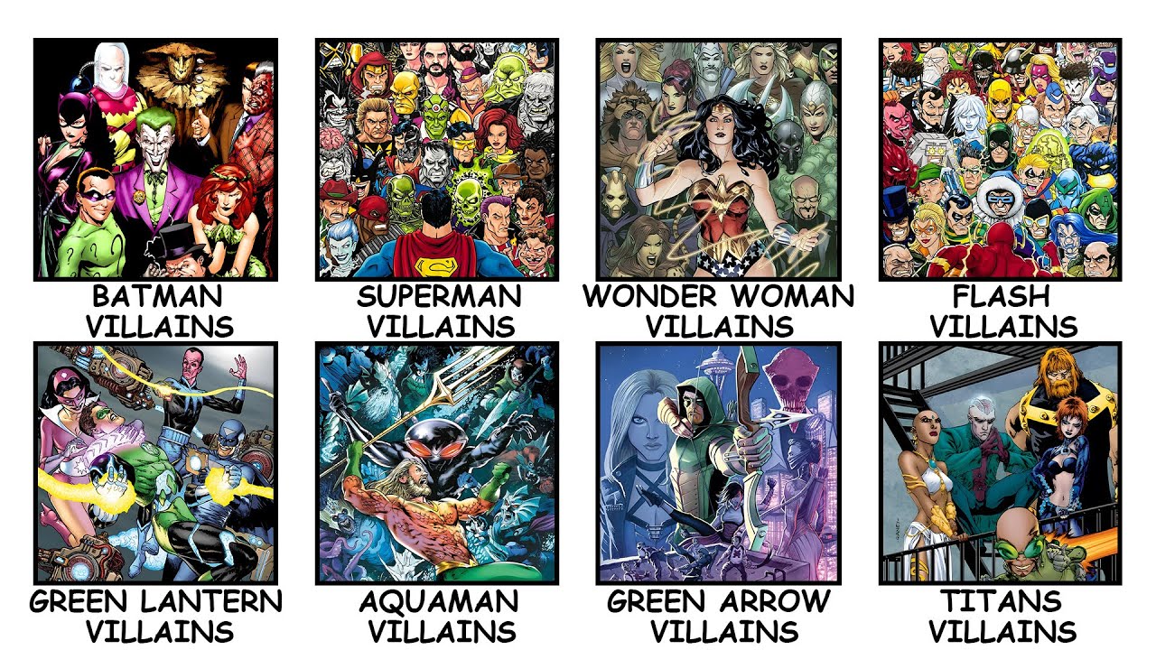 Every DC Rogues Gallery Explained in 26 Minutes - YouTube