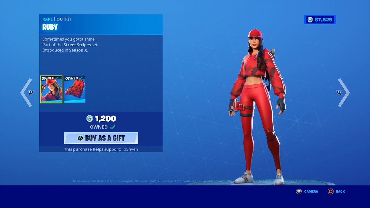 RUBY SKIN *NEW* Fortnite Item Shop Countdown LIVE (Fortnite Battle ...