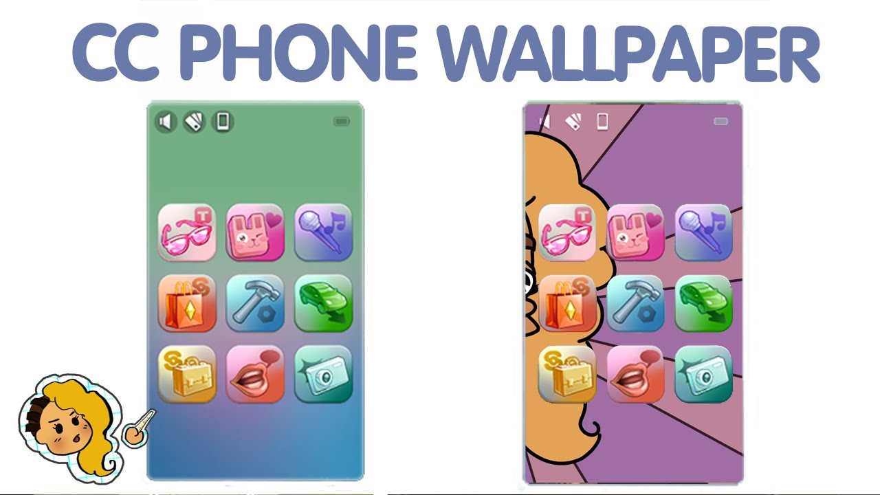 How to Create Phone Wallpapers in The sims 4 FAST and EASY! - YouTube