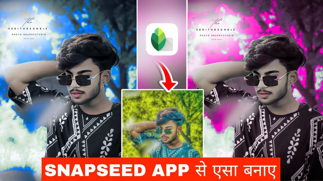 Snapseed app से ऐसा photo edit कैसे करें | Nagpuri photo editing snapseed | Snapseed nagpuri ...