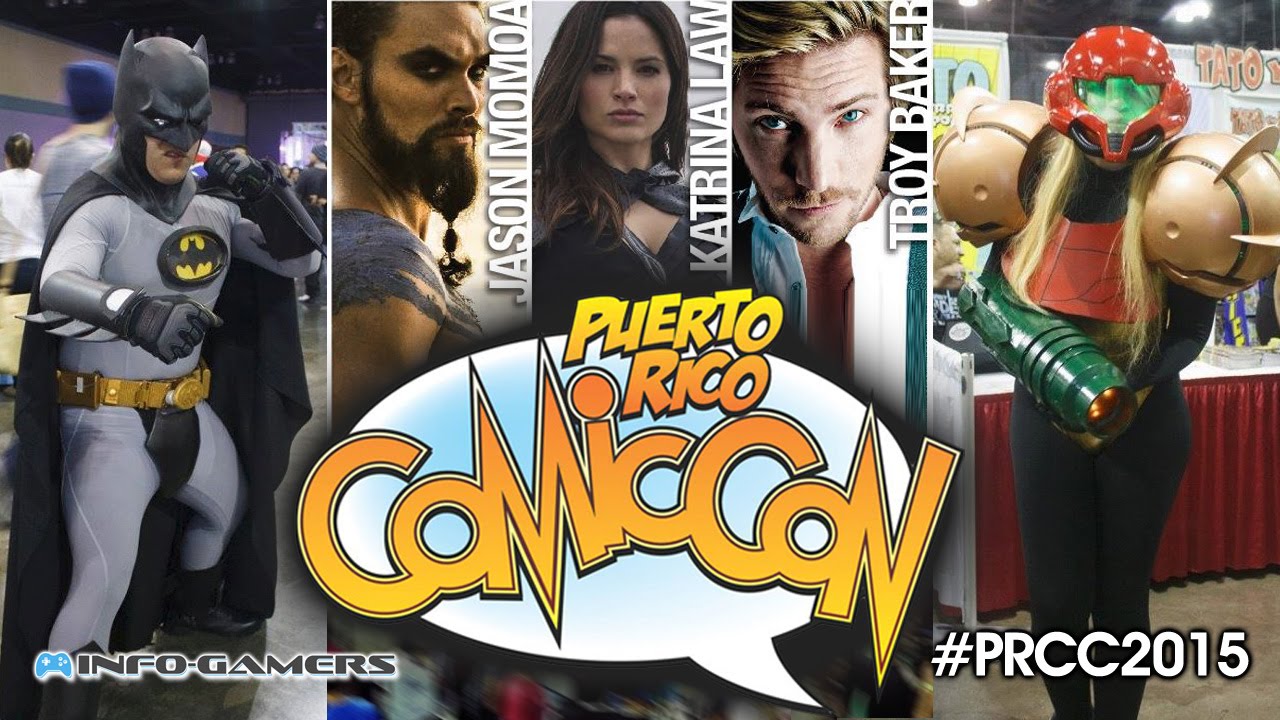 Resumen del Puerto Rico Comic Con 2015 (3 días) - YouTube