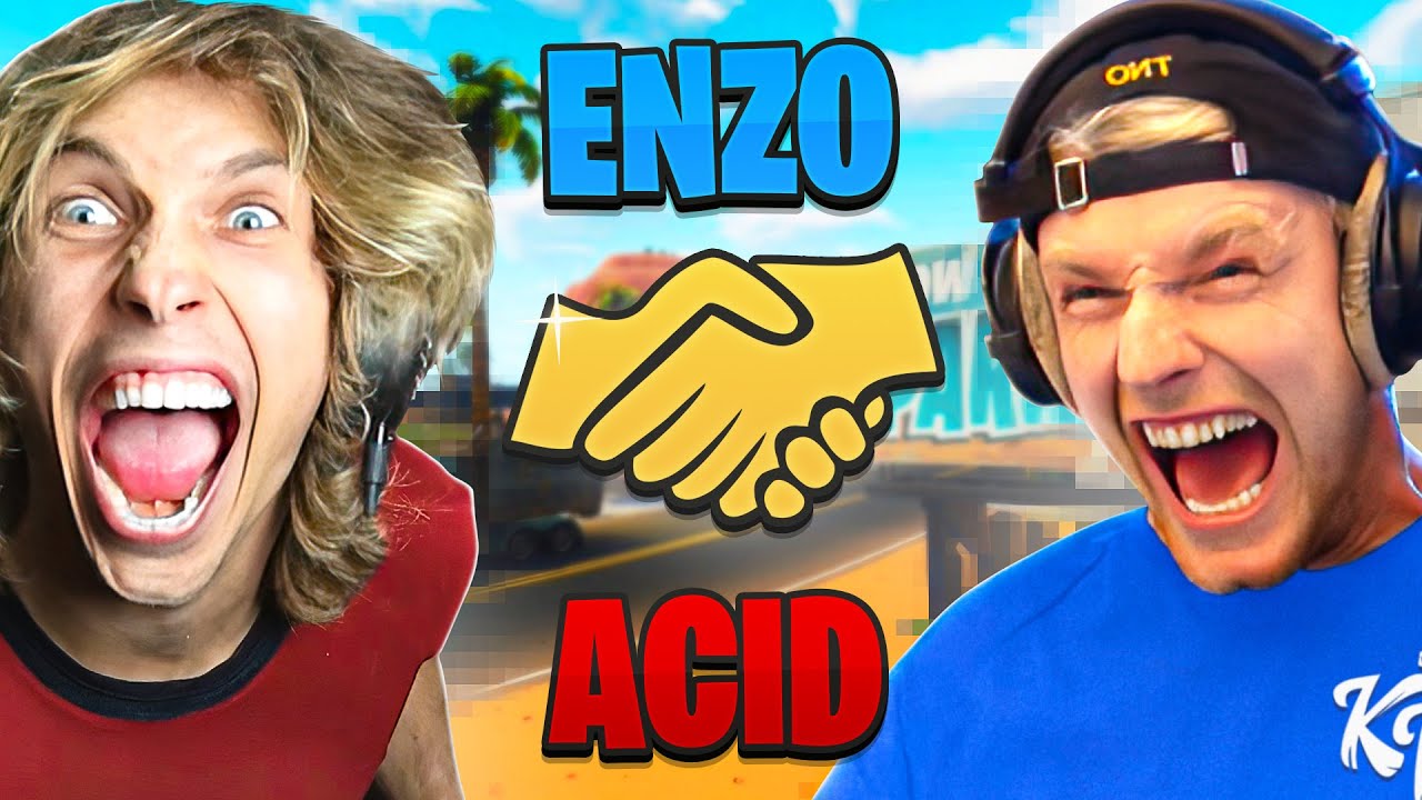 ENZO & NATHAN SPELEN OG FORTNITE! - YouTube