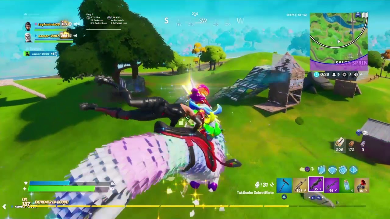 FORTNITE CHALLENGE !!! UM EIN SKIN - YouTube