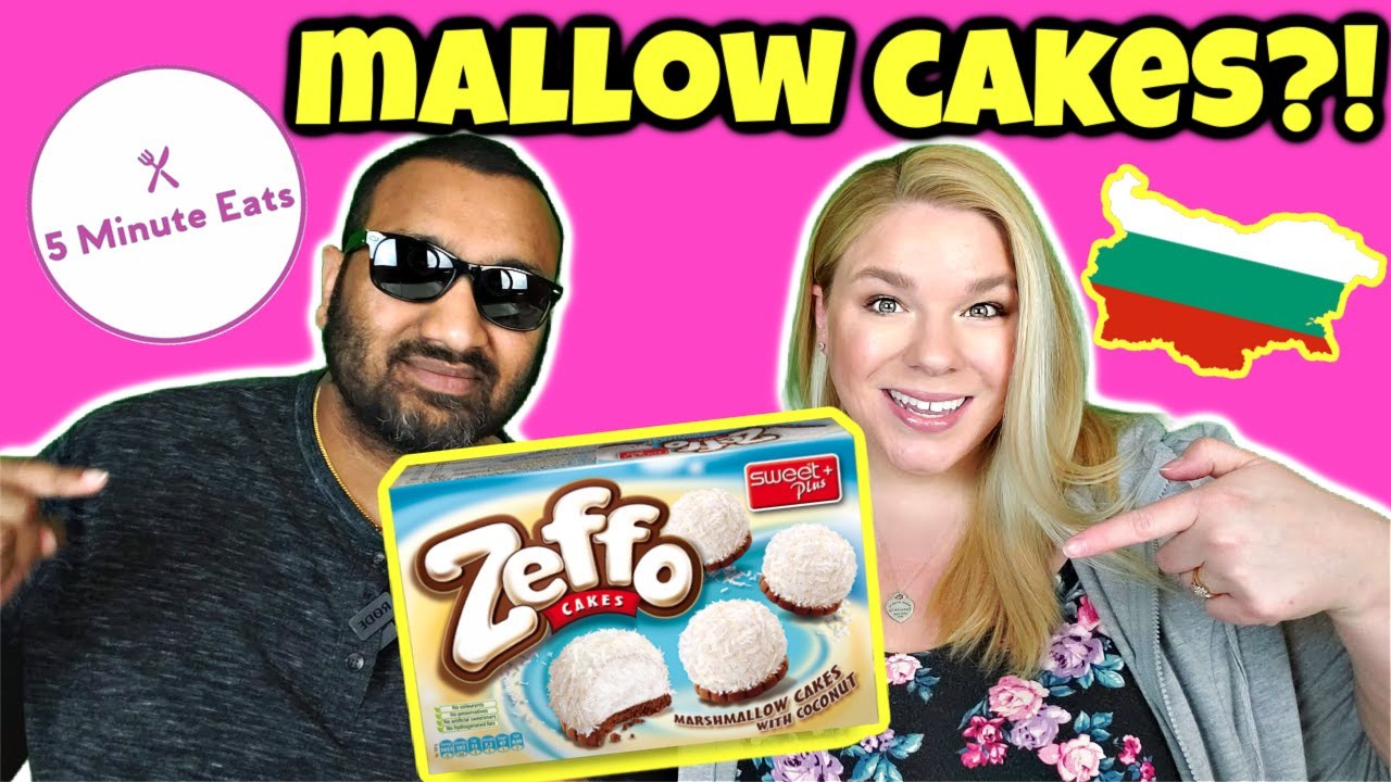 Sweet Plus Zeffo Cakes Marshmallow Cakes With Coconut Review - YouTube