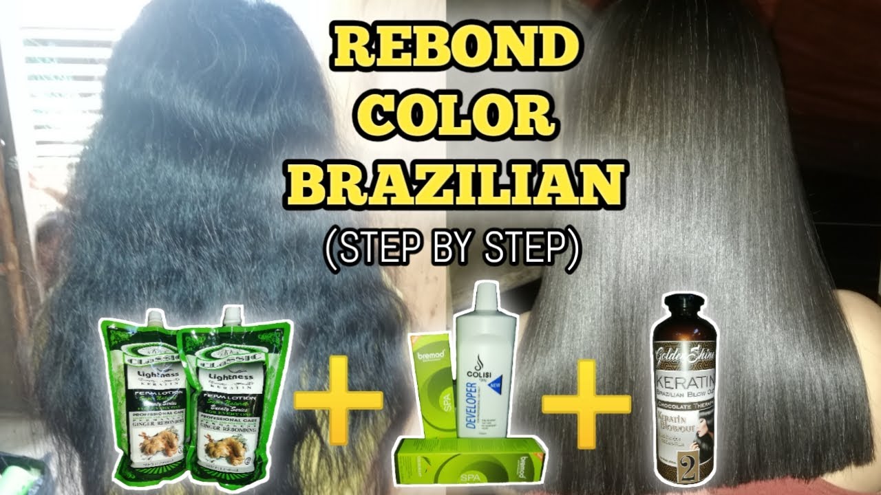 PAANO MAG REBOND WITH COLOR | WITH BRAZILIAN | STEP BY STEP | JM Arnoza ...