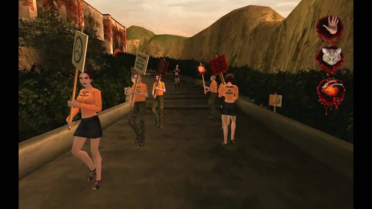 Postal 2 - Games are bad, they make you mad! - YouTube