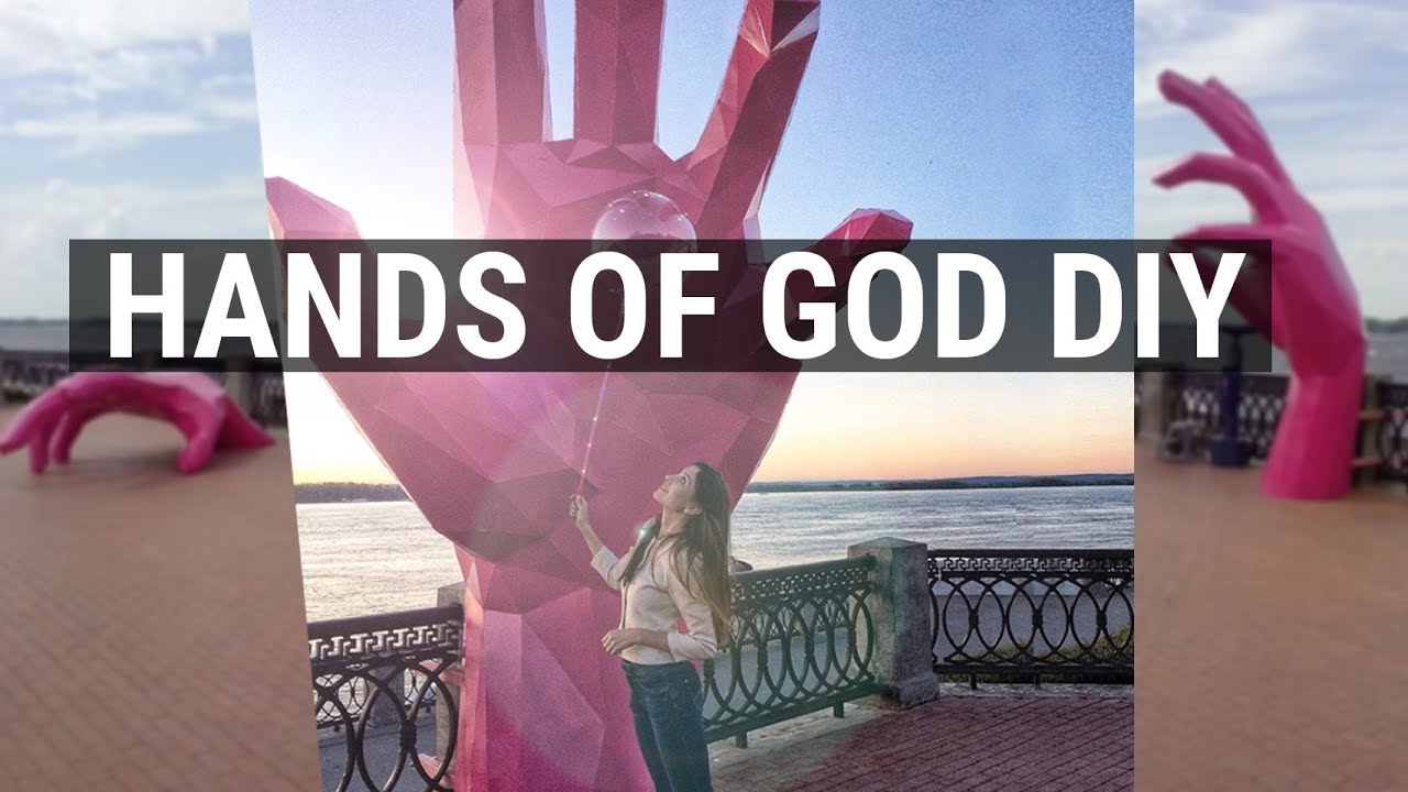 Amazing hands of God DIY - YouTube