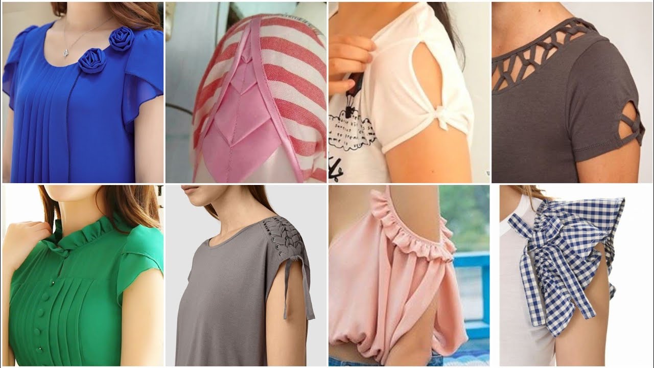 creative Short sleeve designs and ideas for beginners/top/T shirt ...