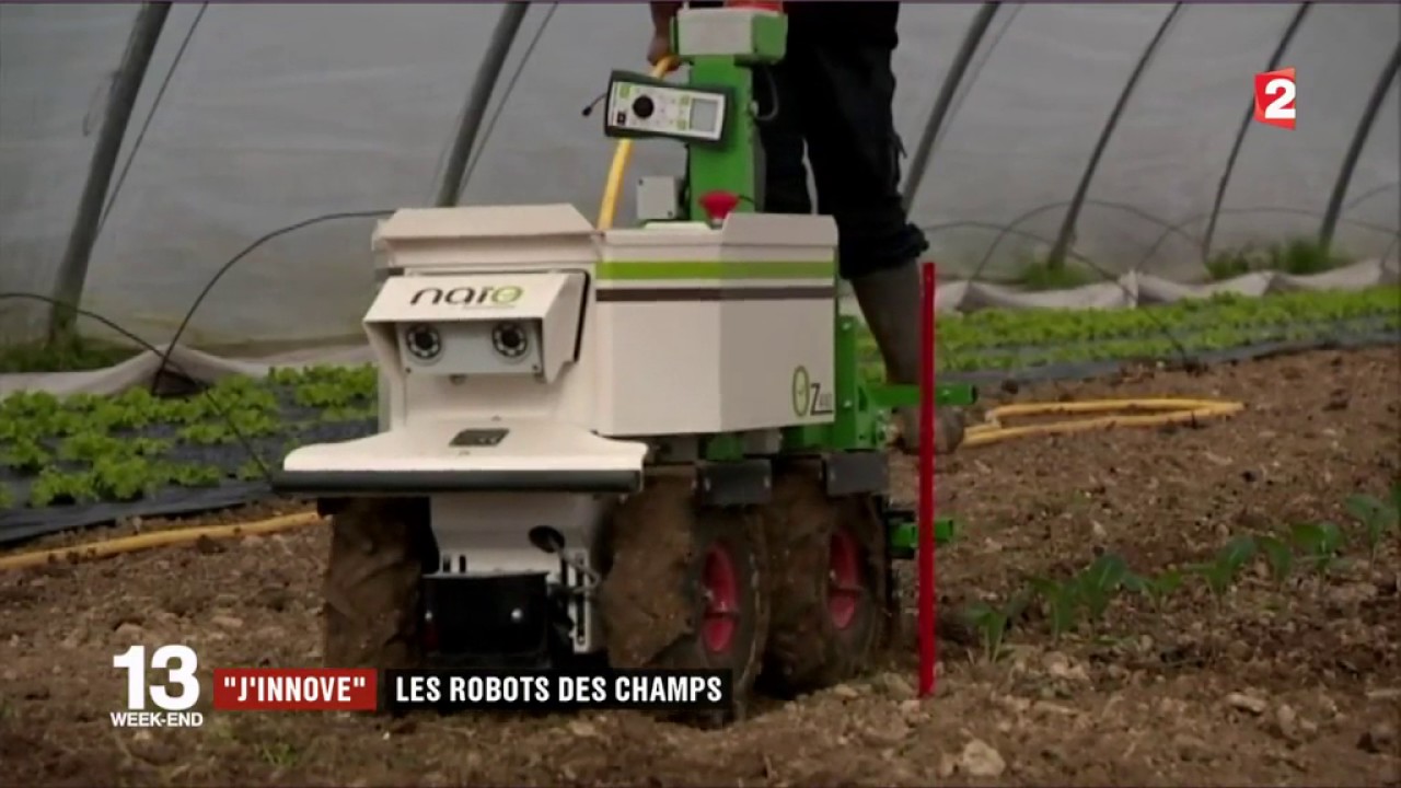 J'innove : les robots des champs ! - YouTube
