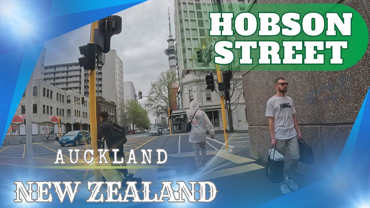 HOBSON STREET I AUCKLAND NEW ZEALAND I WALKING TOUR 4K HDR I PINOY OFW ...