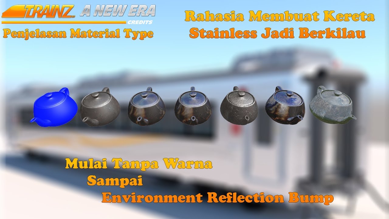 Trainz Simulator Material Type Explanation - YouTube