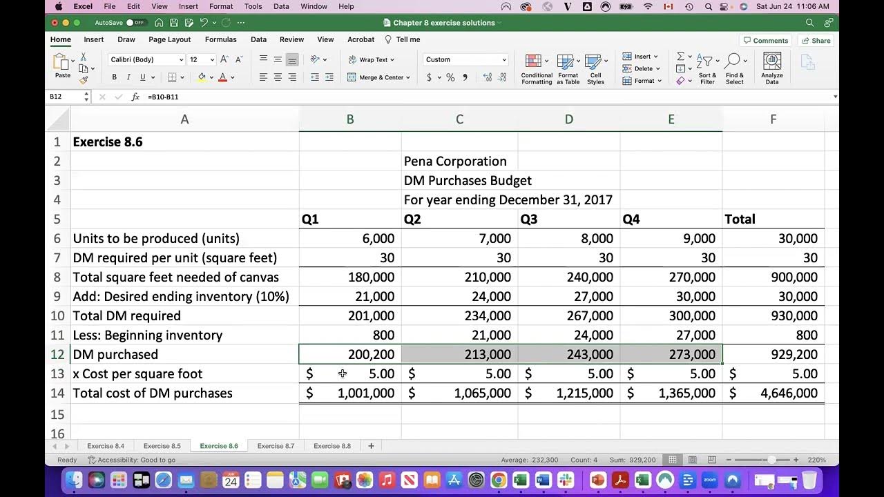 Ch8 Exercise 8 6 explanation - YouTube
