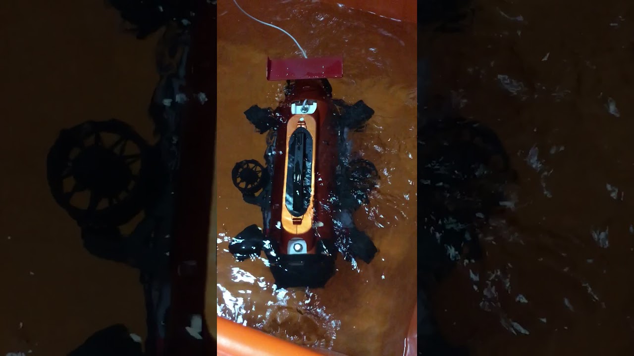 2017-1012 Ardusub underwater drone ROV自穩模式測試(Raspberry Pi + Pixhawk ...
