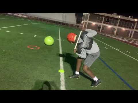 Defensive End Drill: PVC Pipe Shoulder Bend - YouTube
