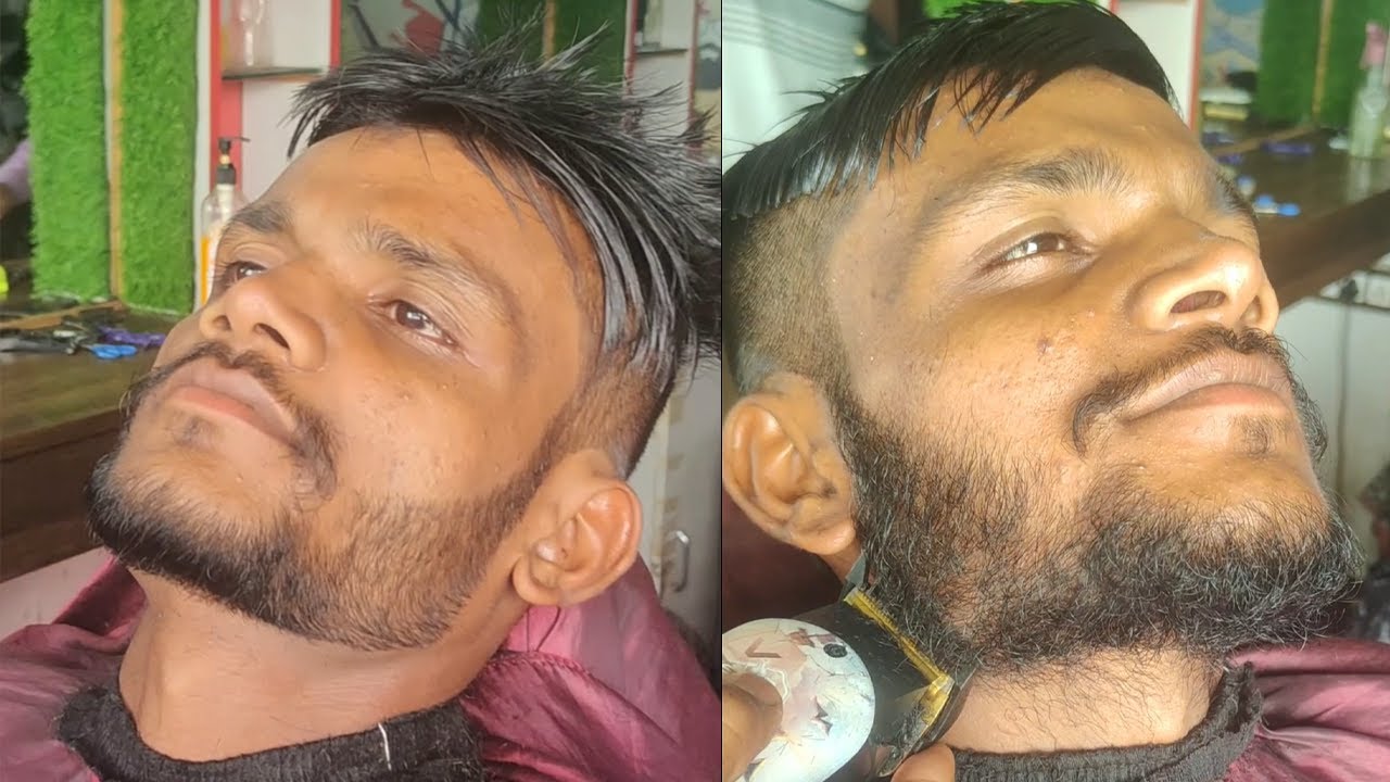 L Shape Beard Styles Cut For Men's | Trend new look - YouTube