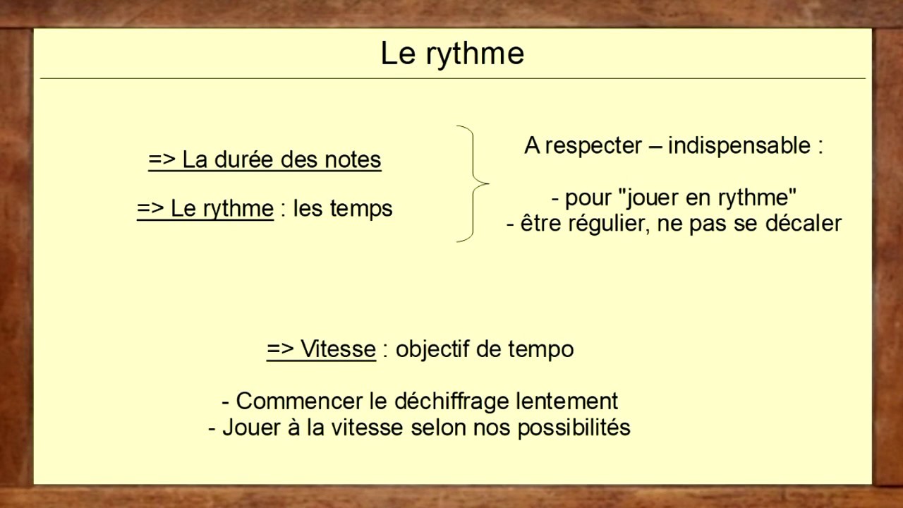 16 - Les bases du rythme - YouTube
