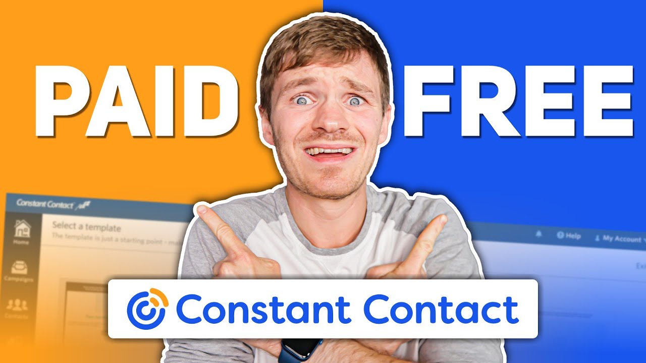 Constant Contact - Difference between free and paid plan - YouTube