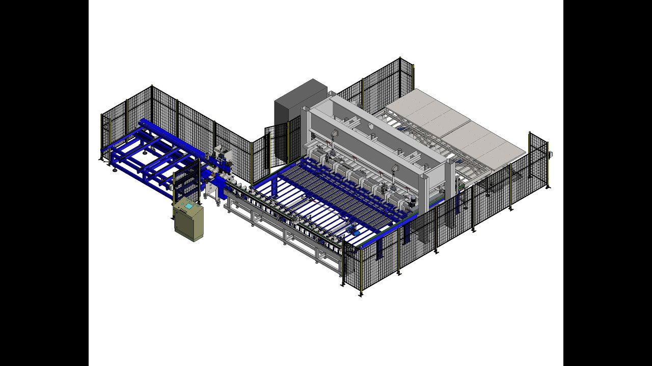 PLS CA - AUTOMATIC INFEED - YouTube