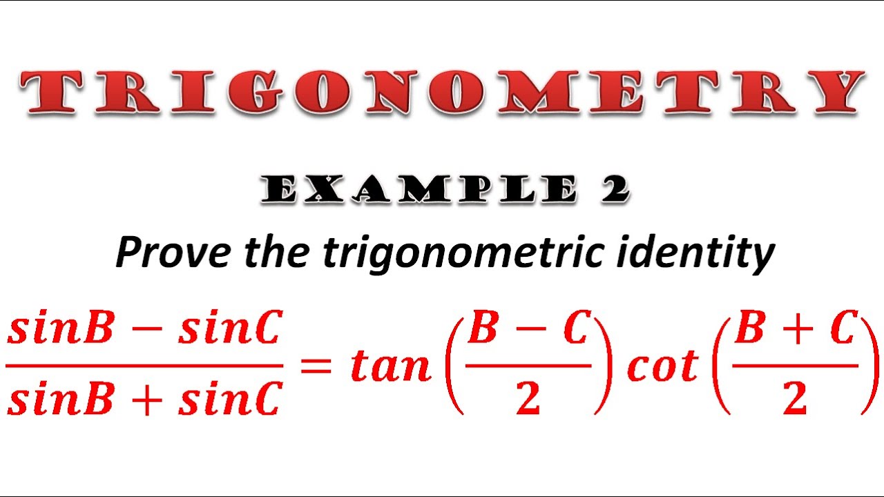 How to Prove Trigonometric Identity - YouTube