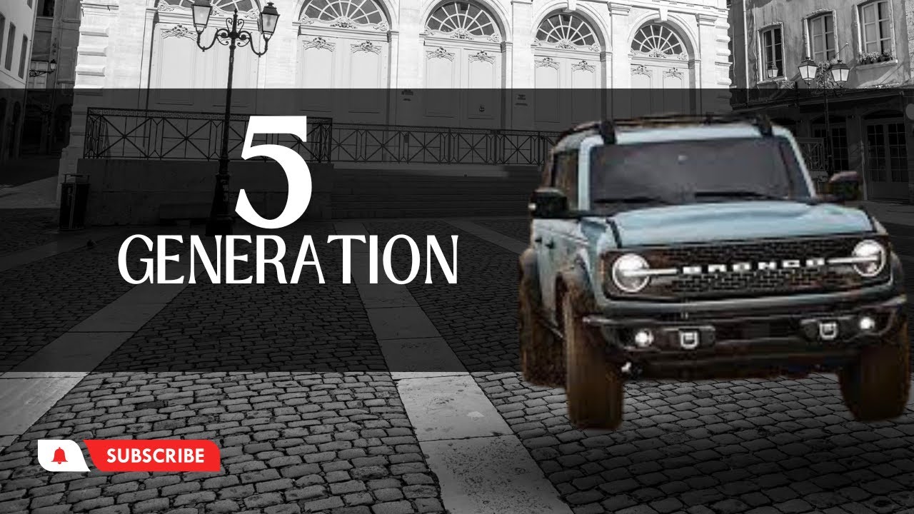 "Bronco Chronicles: Exploring the Untamed Legacy of Five Generations ...