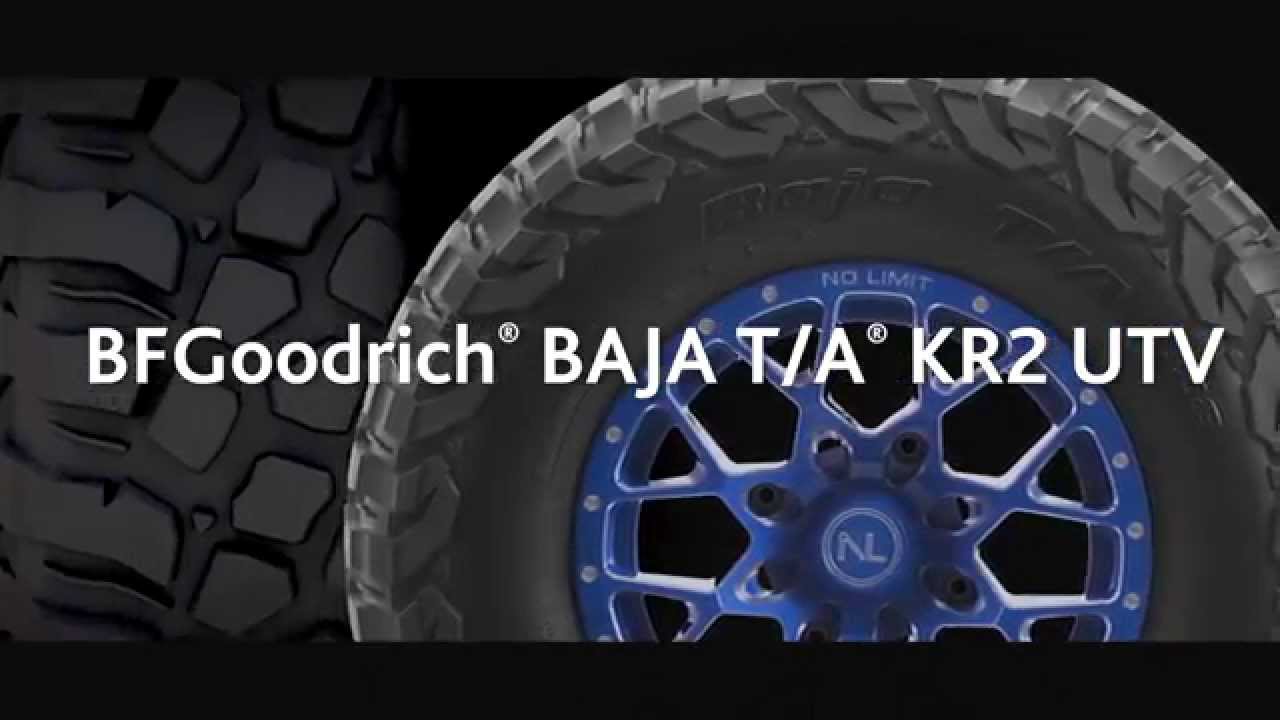 BFGoodrich® Baja T/A® KR2 UTV Tire - YouTube