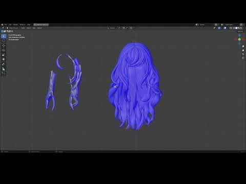 Lazy Bones (Blender addon) - Rigging Hair Tutorial - YouTube