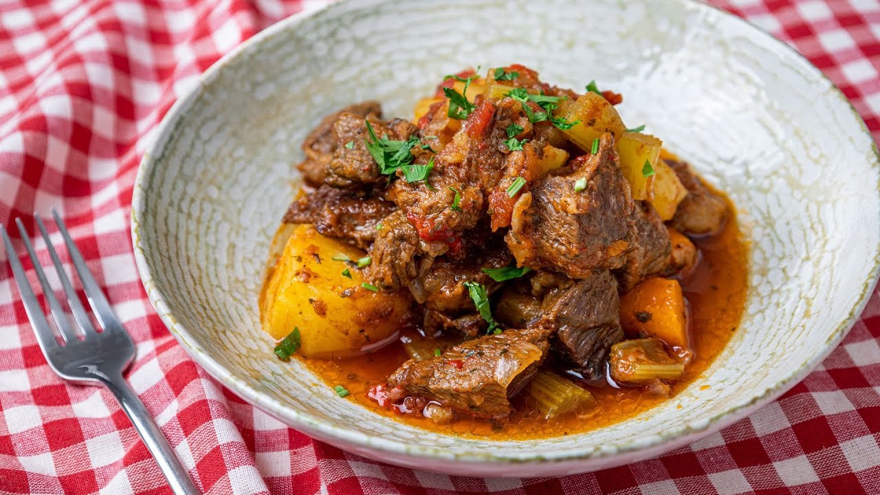 Beef Neck Stew in the Oven | Beef stew - YouTube